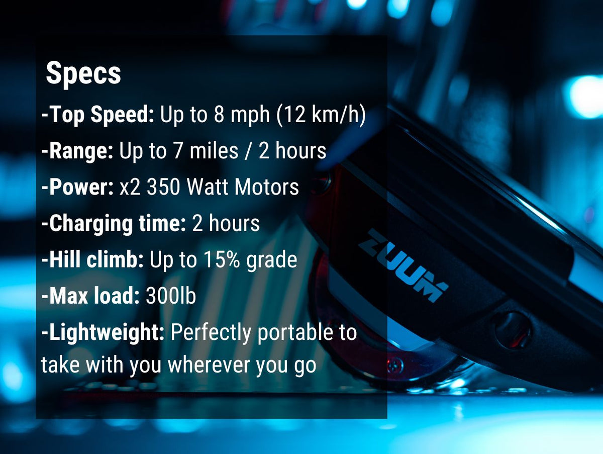 ZUUM Shoes | As Seen on Shark Tank | Self Balancing Electric Skates ...